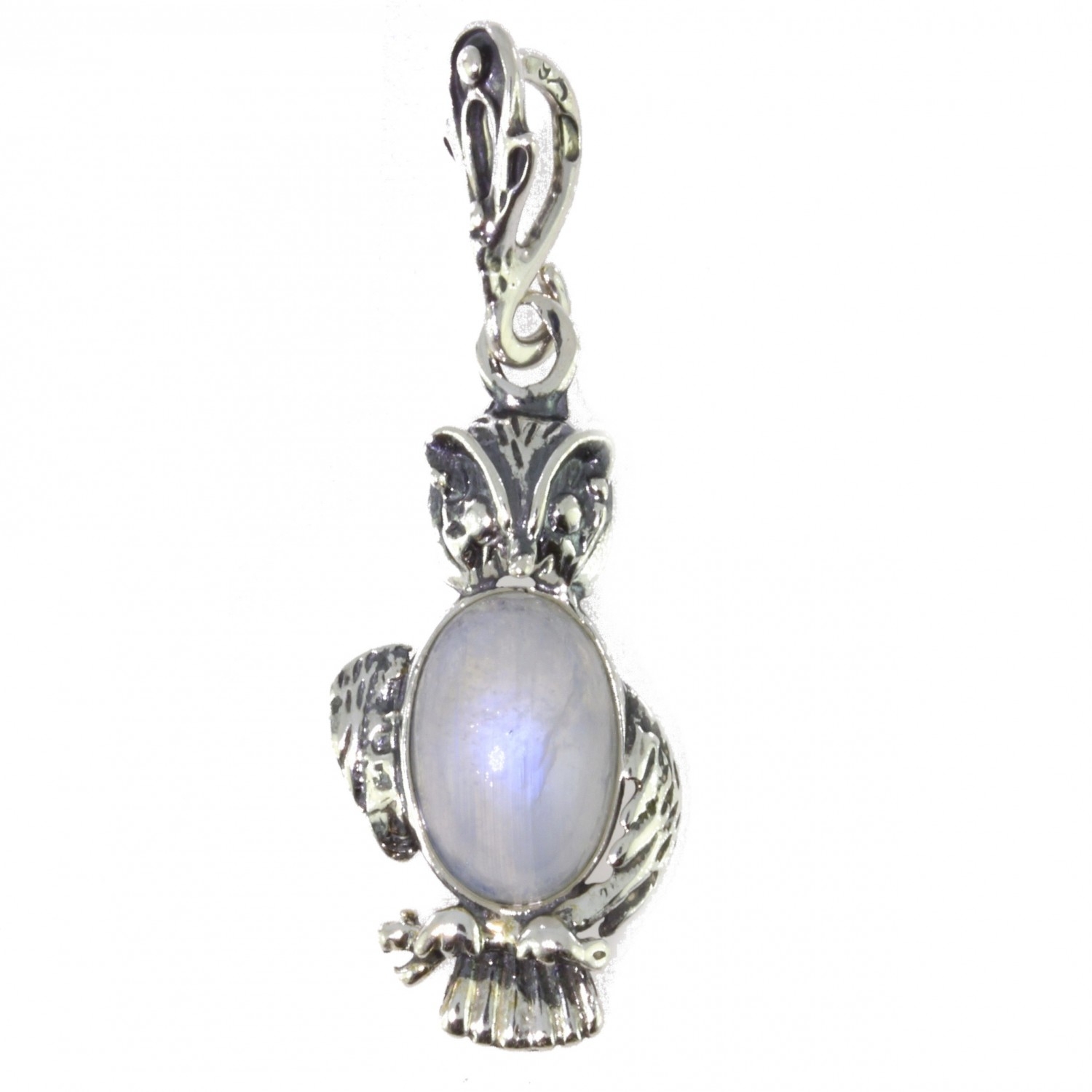Pendant P2611-PL with real Moonstone - silver jewellery for woman