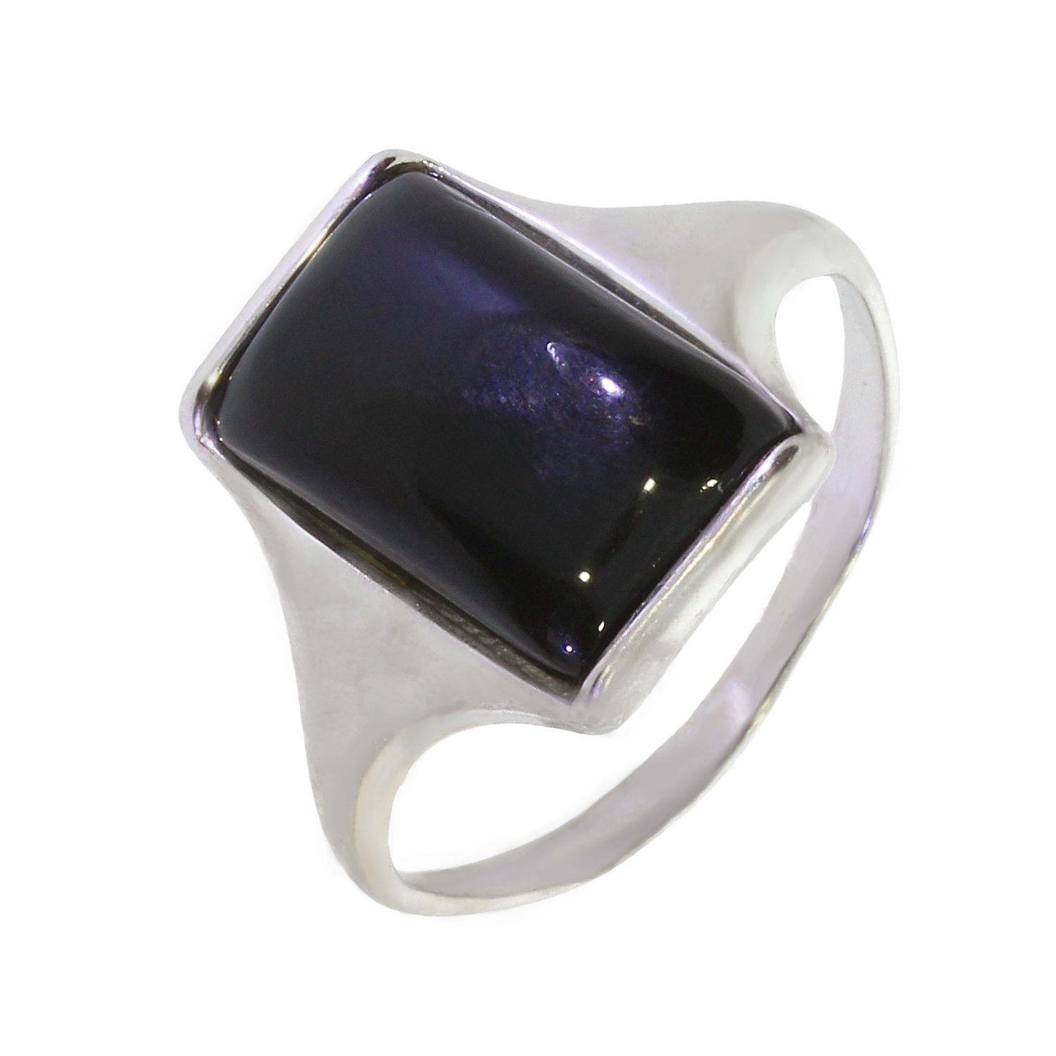 Bague En Onyx Noir