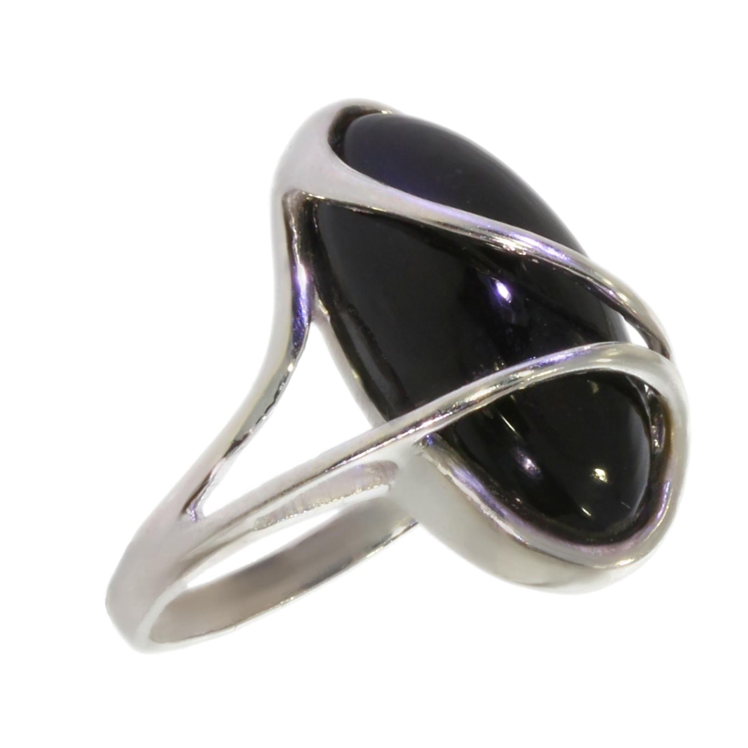 Bague En Onyx Noir