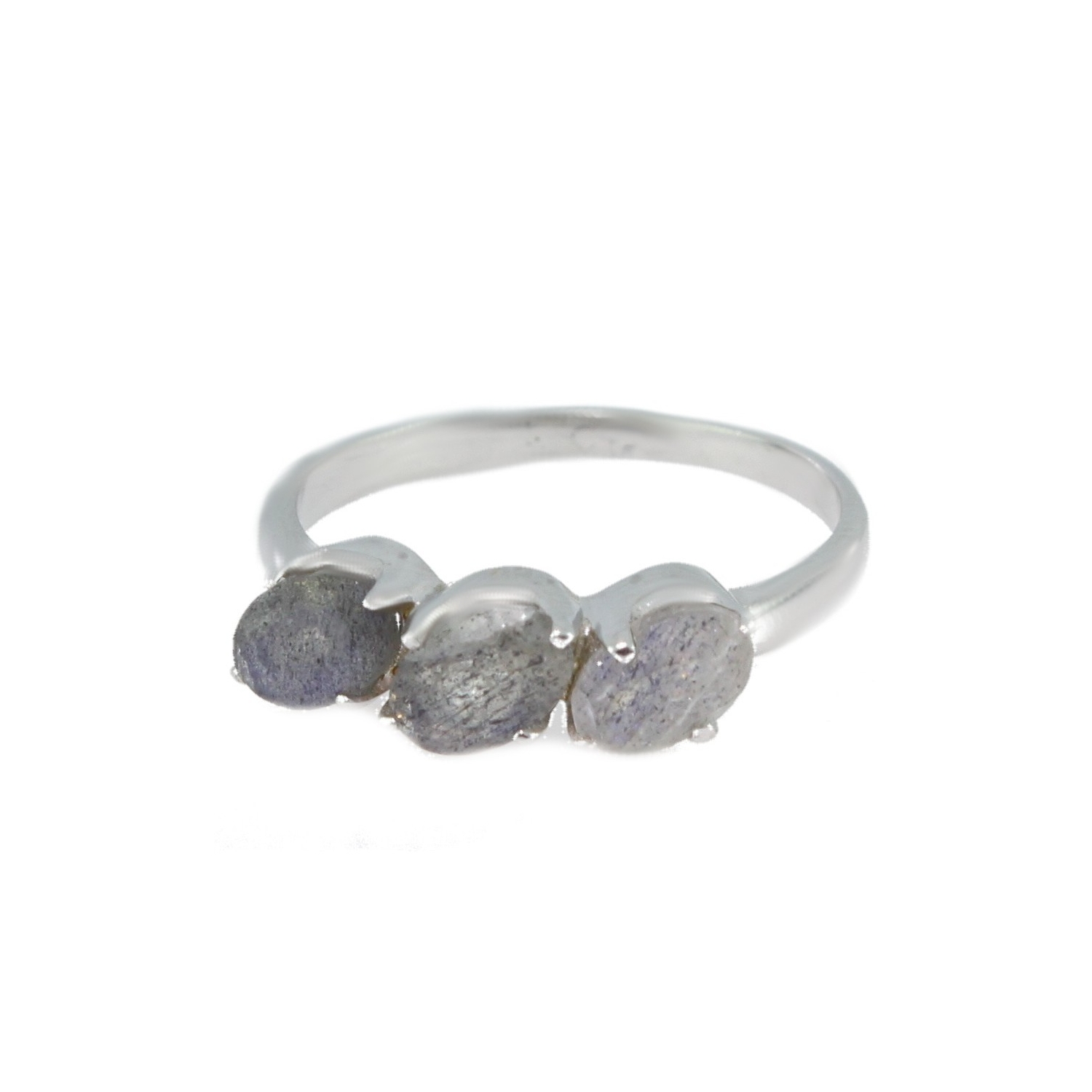 Bague 2607-LAB en Labradorite véritable - Bijoux en Argent rhodié pour ...